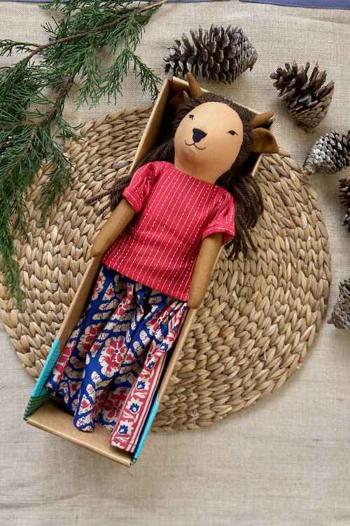The Good Doll, Single Doll, Nilah Friend Gauri Classic Blue – Okhaistore