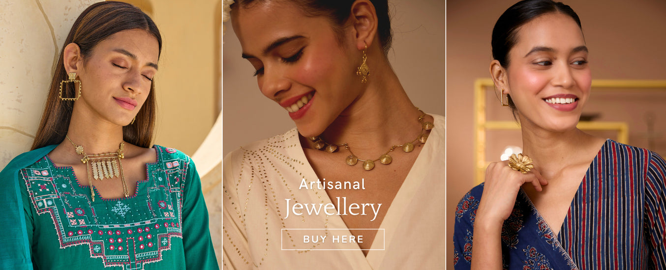 Authentic Hand Embroidered Designer Dresses & Kurtas | Okhai Store ...