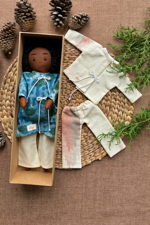 The Good Doll, Play Set, Rajat, Cotton Fabric Toy – Okhaistore