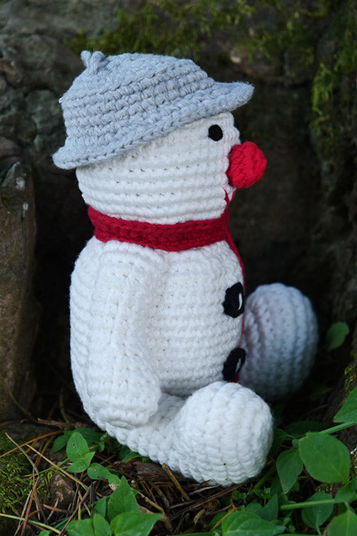 Himalayan Blooms Hand Made Crochet Soft Toys - Cap Snowman – Okhaistore