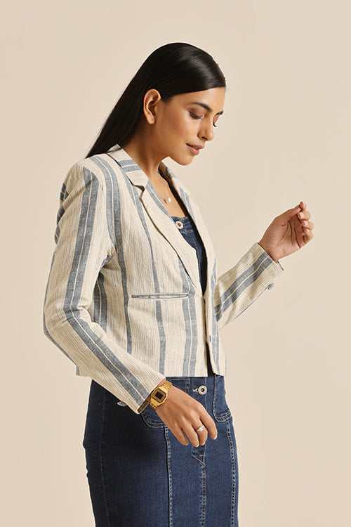 Okhai 'Pride' Pure Cotton Handwoven Blazer – Okhaistore