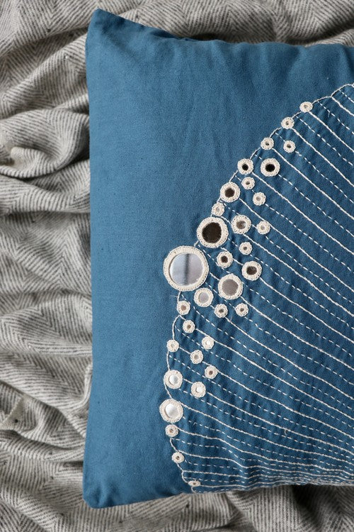 Okhai 'Clamshell' Hand Embroidered Cushion Cover – Okhaistore