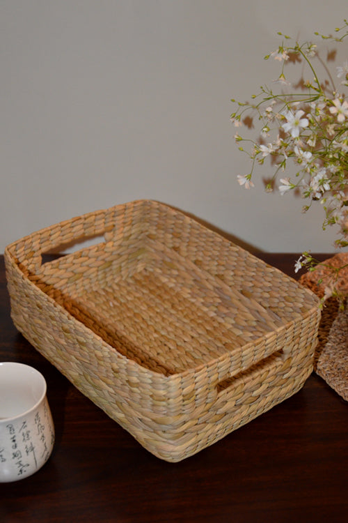 Dharini Kauna Utility Tray Small (Natural) – Okhaistore