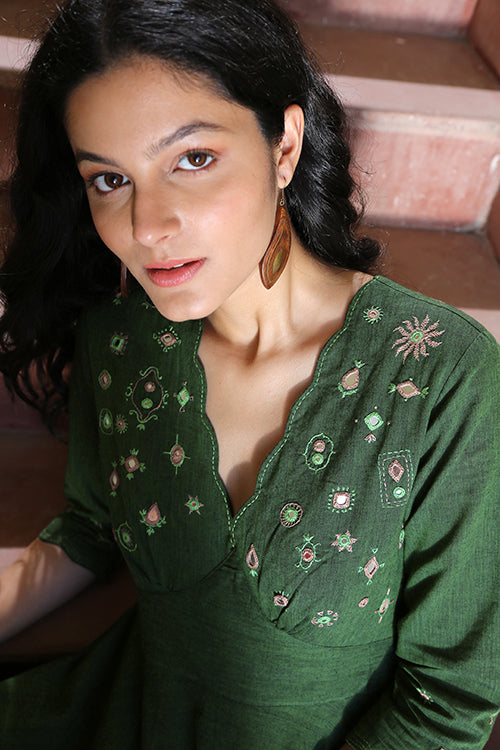 Authentic Hand Embroidered Designer Dresses & Kurtas | Okhai Store ...